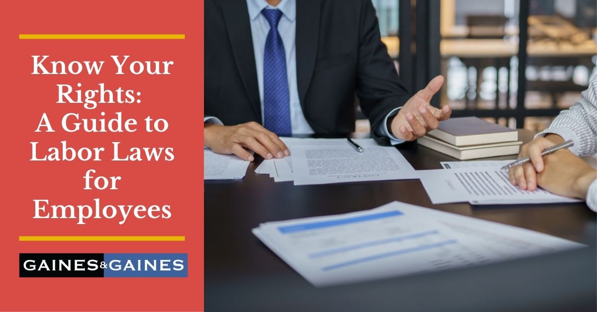 Know Your Rights: A Guide to Labor Laws for Employees
